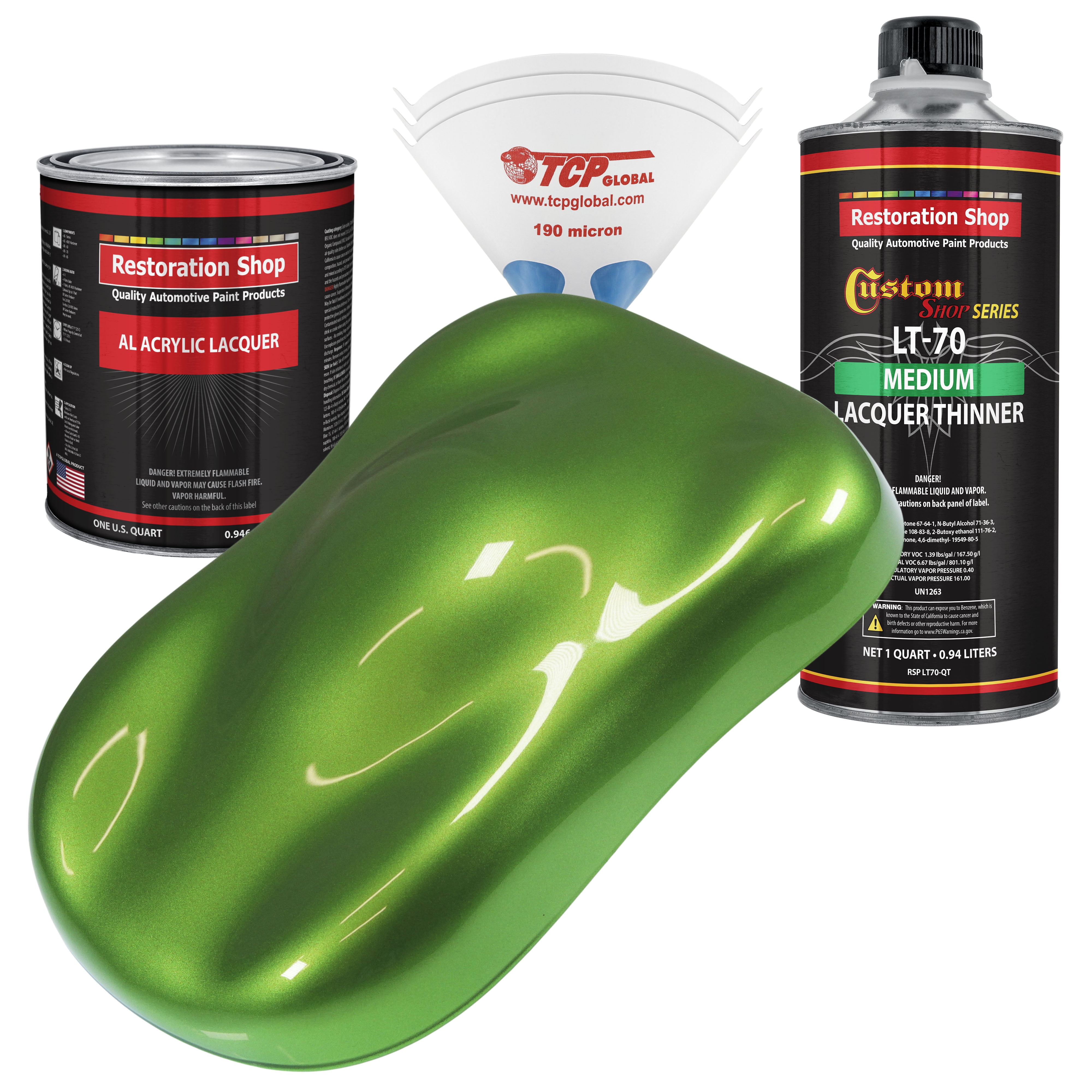 Restoration Shop - Synergy Green Metallic Acrylic Lacquer Auto Paint ...