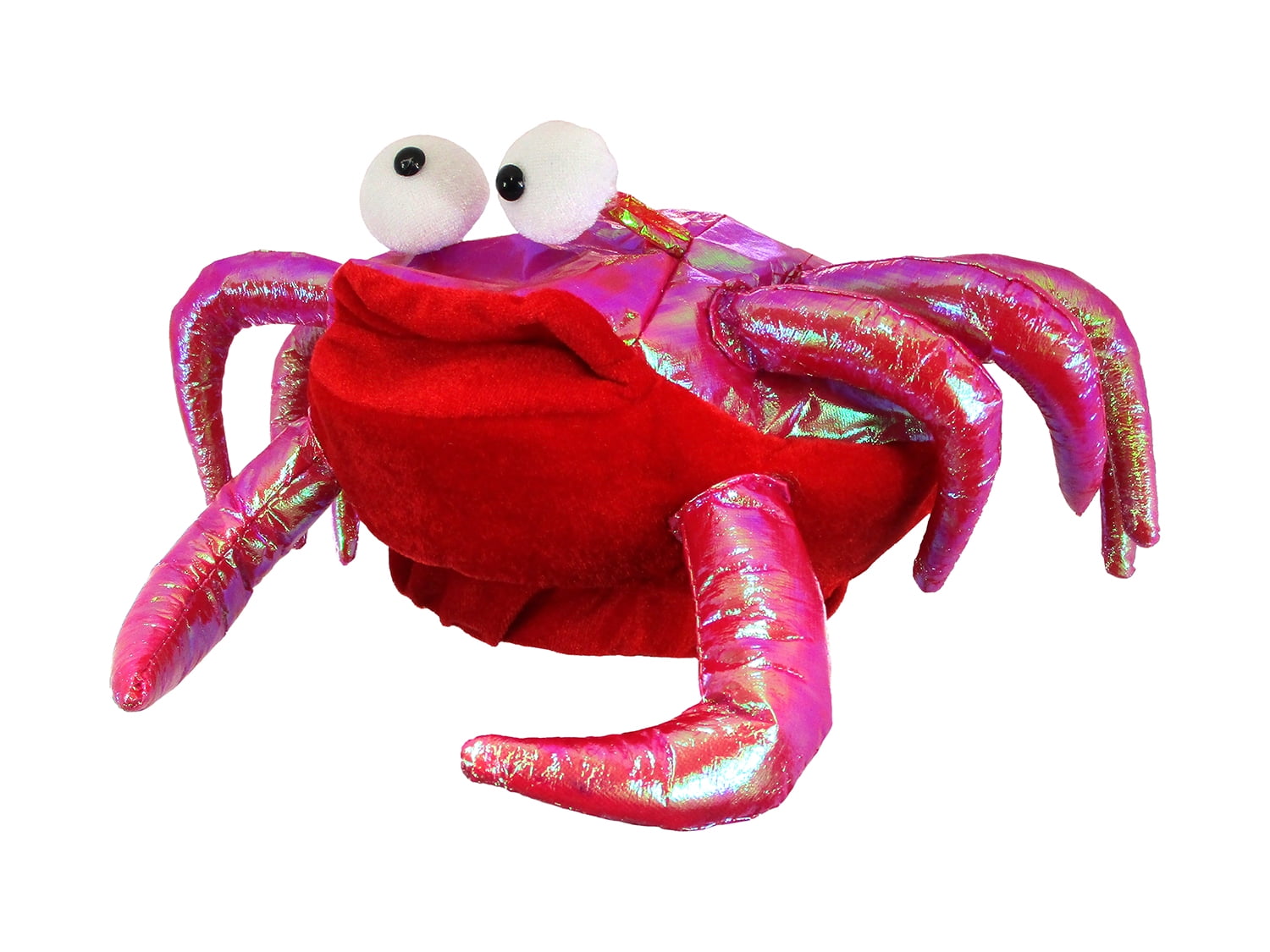 Jacobson Hat Company Men's Iridescent Crab Hat, Red, Adult - Walmart.com