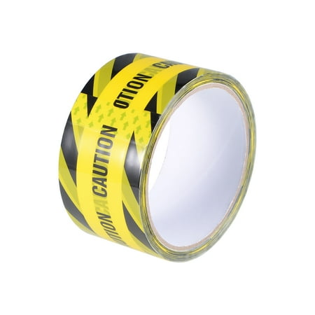 Caution Warning Stripe Sticker Adhesive Tape CAUTION Marking, 82 Ft x 2 ...