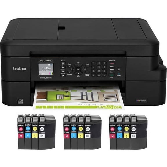 Brother MFC-J6955DW All-in-One Inkjet Printer - Wireless, Duplex, Eco ...