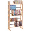 Prepac Double DVD Cabinet, Multimedia Storage Tower, Adjustable Media ...