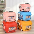 Kids Rolling Storage Box With Handle Rounded Corner For Baby Toy ...