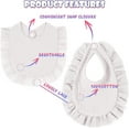 Muslin Baby Bibs 6 Pack Baby Bandana Bibs Absorbent Burp Cloths ...