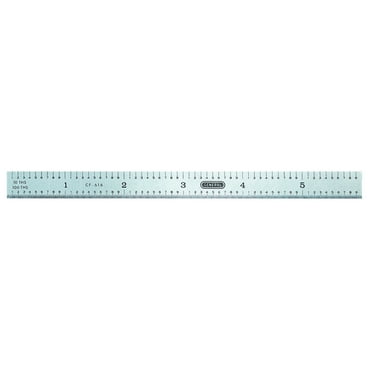 General Tools 1201ME 12-Inch Flex Precision Stainless Steel Rule ...