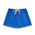 BRGZLK Girls Casual Shorts Summer 2026 Straight Leg Drawstring Elastic ...
