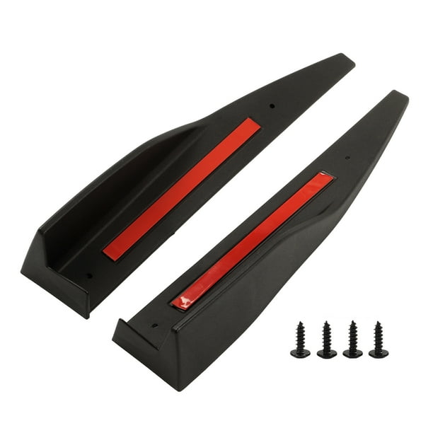 Side Skirt Diffuser,2pcs Side Skirt Spoiler Wing Panel Body Kit Side ...