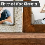 Rustic Picture Frames Farmhouse Photo Frame Wood | Rustic Brown - 4x6 ...