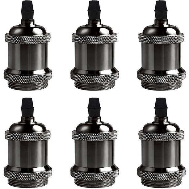E27 Lampholder, Retro Pendant Lamp, Solid Ceramic Adapter, 6 Pieces ...