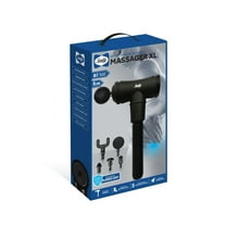 Sealy Dual Head Percussion Handheld Massage Gun, Deep Tissue Relief for ...