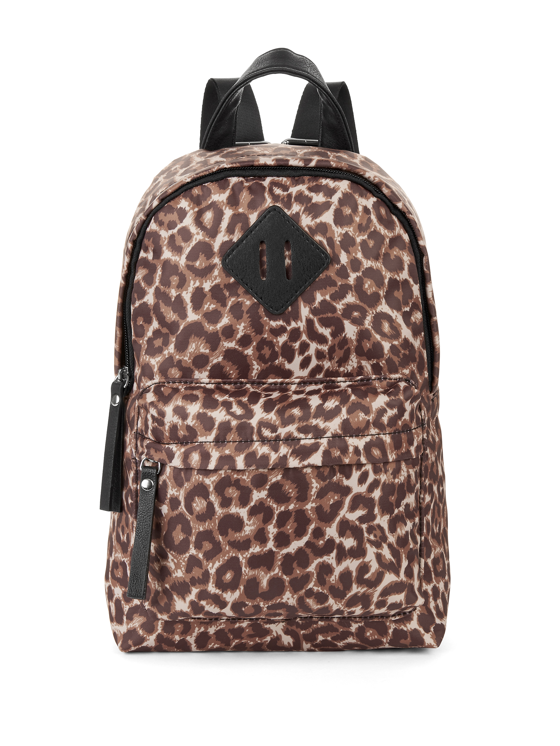 No Boundaries Tan Leopard Mini Dome Backpack - Walmart.com