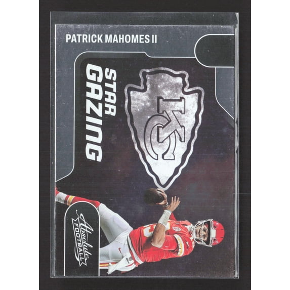 2022 Panini Absolute Football Star Gazing Patrick Mahomes II #SG-2 ...
