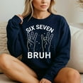 67 Sign Language ASL 6-7 Bruh Numbers Hands Six Seven Meme – T-Shirt ...