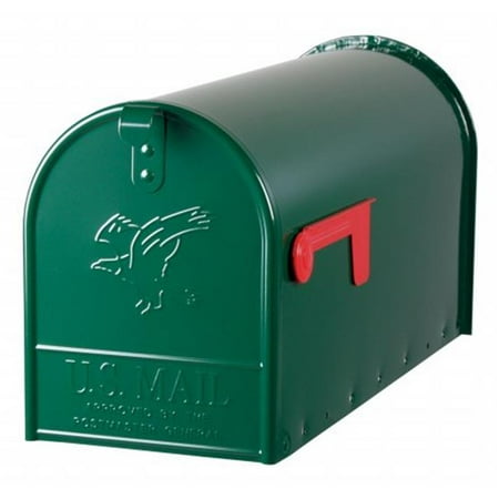 Large Green Rural Size Mailbox - Walmart.com
