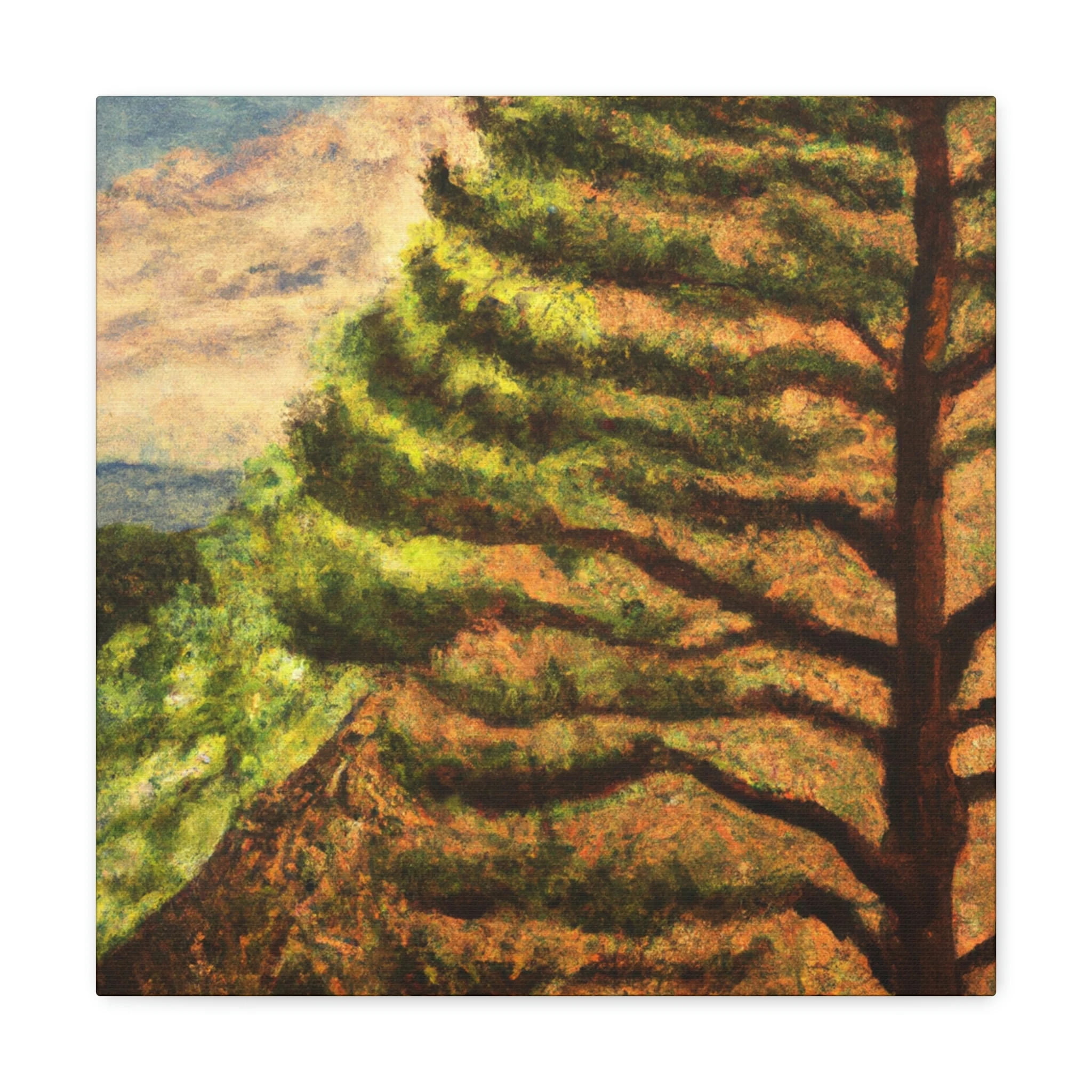 Pine's Regal Majesty - Canvas - Walmart.com