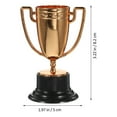 10 Pcs Mini Trophy Kids Toys Trophies for Decorate Children Plastic ...