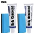 2 Set Car Scratch Remover Repair Kit For NANO Polishing Compound Paste ...