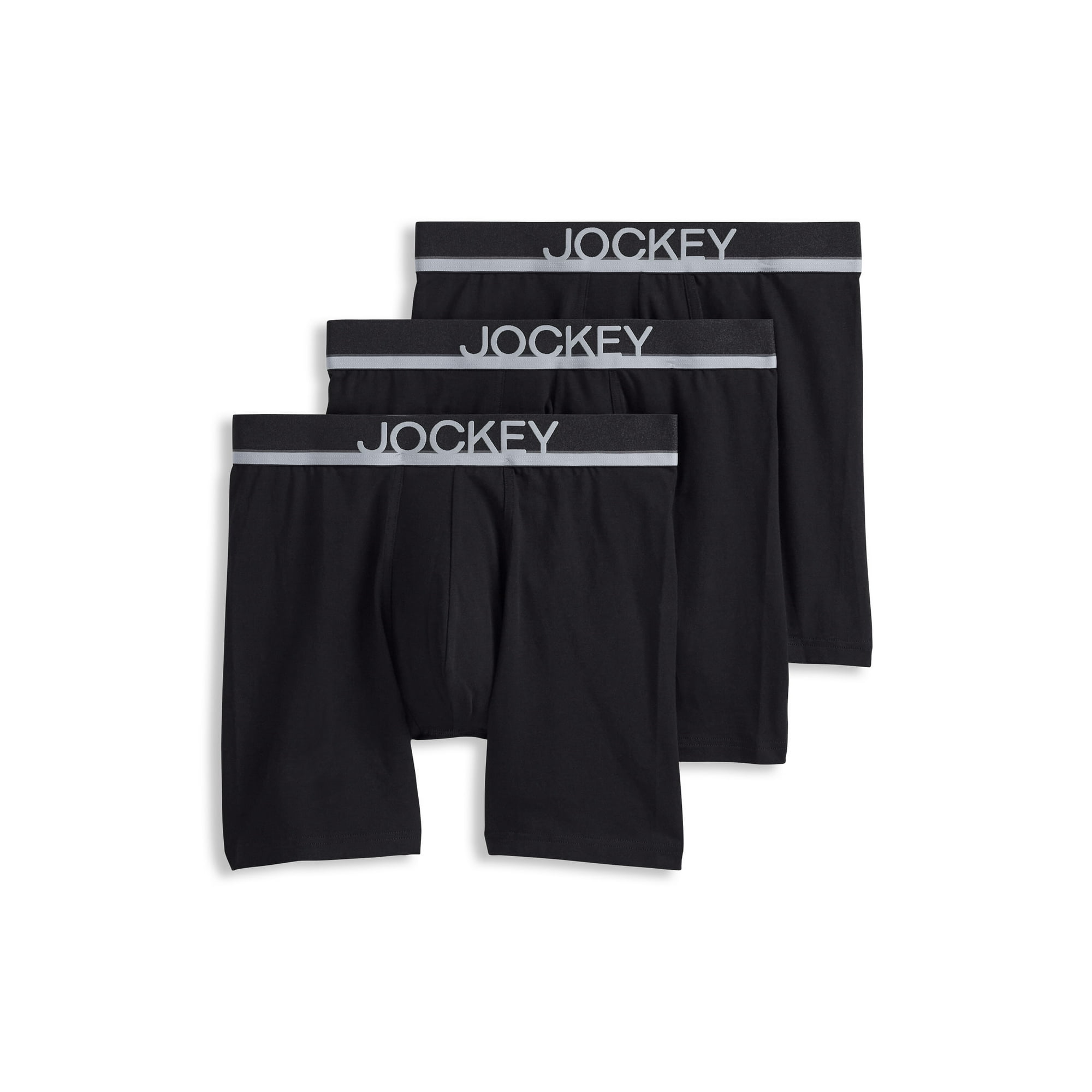 Click here for Jockey Mens True Style 6 Boxer Brief - 3 Pack prices