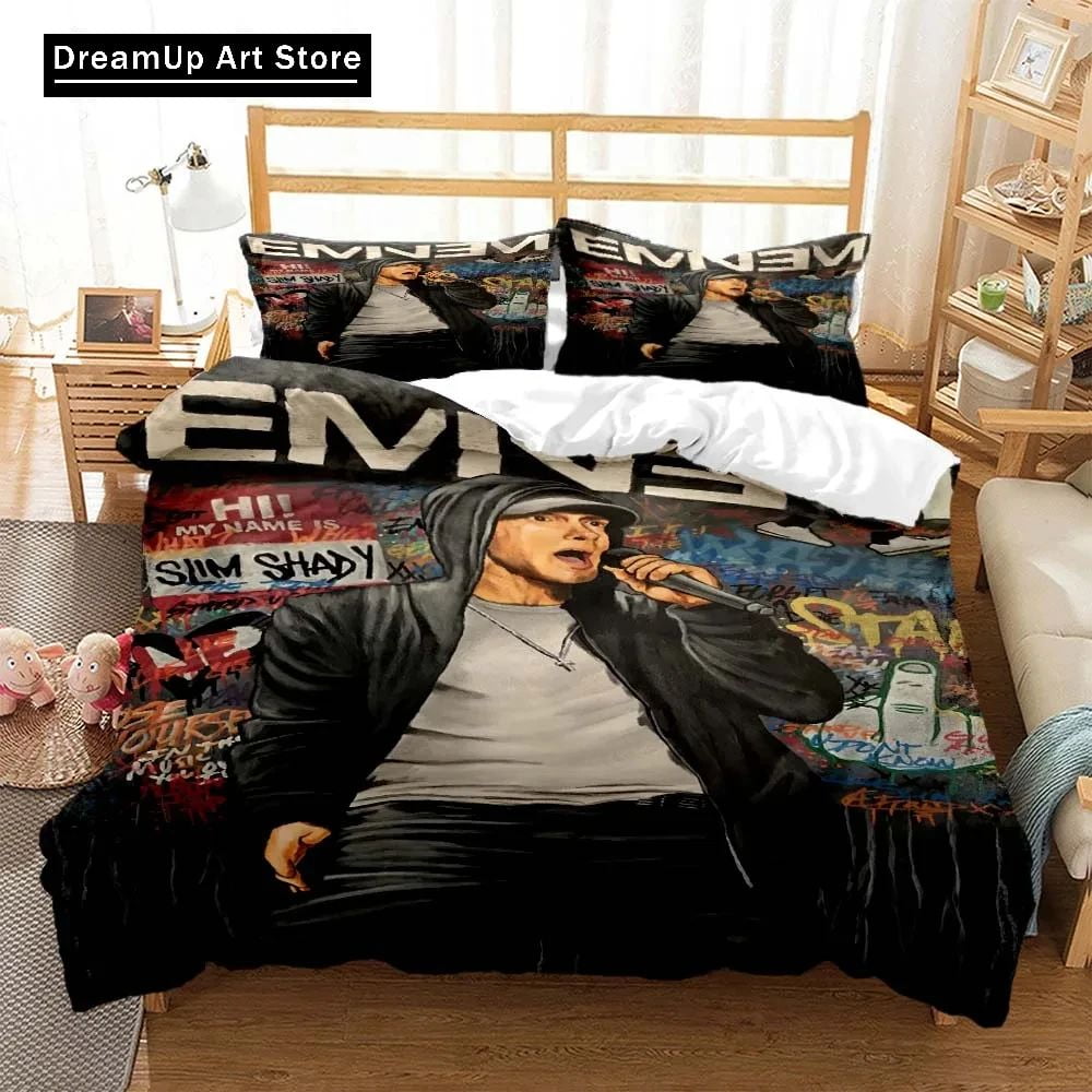 Click here for Yingd Fashion Hip Hop Rapper Eminem Bedding Set Bo... prices