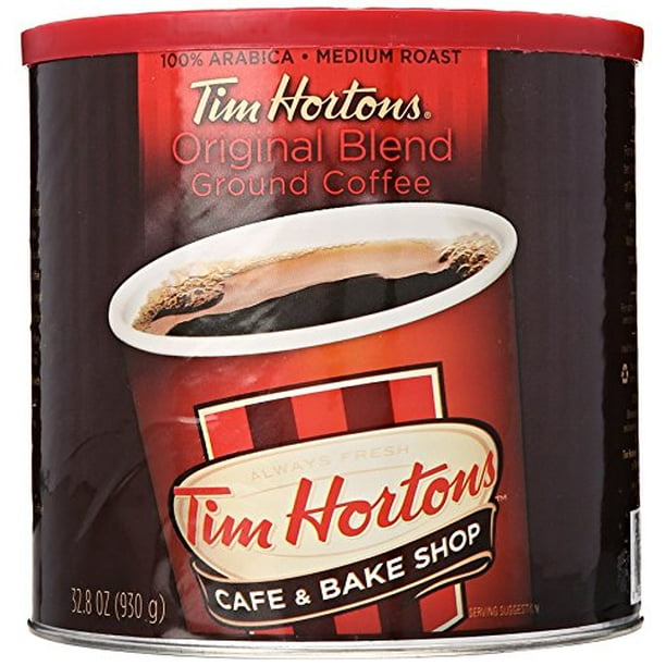 Tim Hortons 100% Arabica Medium Roast Original Blend Ground Coffee, 32. ...