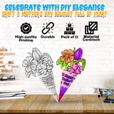 Color Your Own Mother'S Day Bouquet - Craft Kits - 12 Pieces - Walmart.com