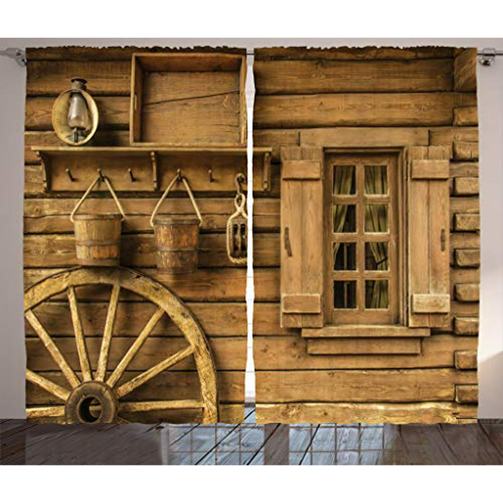 Western Living Room Curtains | Baci Living Room