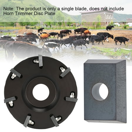 Horn Trimmer, 7 Sharper Quick Install Hoof Trim Blades, For Cow Disc ...