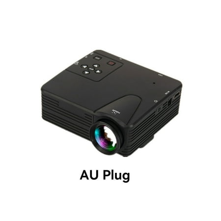 Remote Control Mini Projector Home Theater Hotel Office Apartment ...