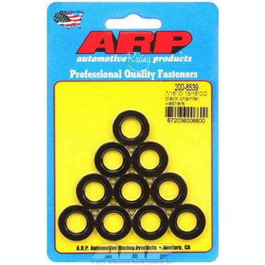 ARP INC. 200-8531 7/16 ID 3/4 OD BLACK WASHERS - Walmart.com