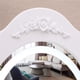 Ktaxon Elegance White Dressing Table Vanity Table and Stool Set Wood ...