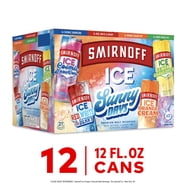 Smirnoff Ice Neon Lemonade Variety Pack, 12 fl oz, 12 Pack Cans, 4.5% ...