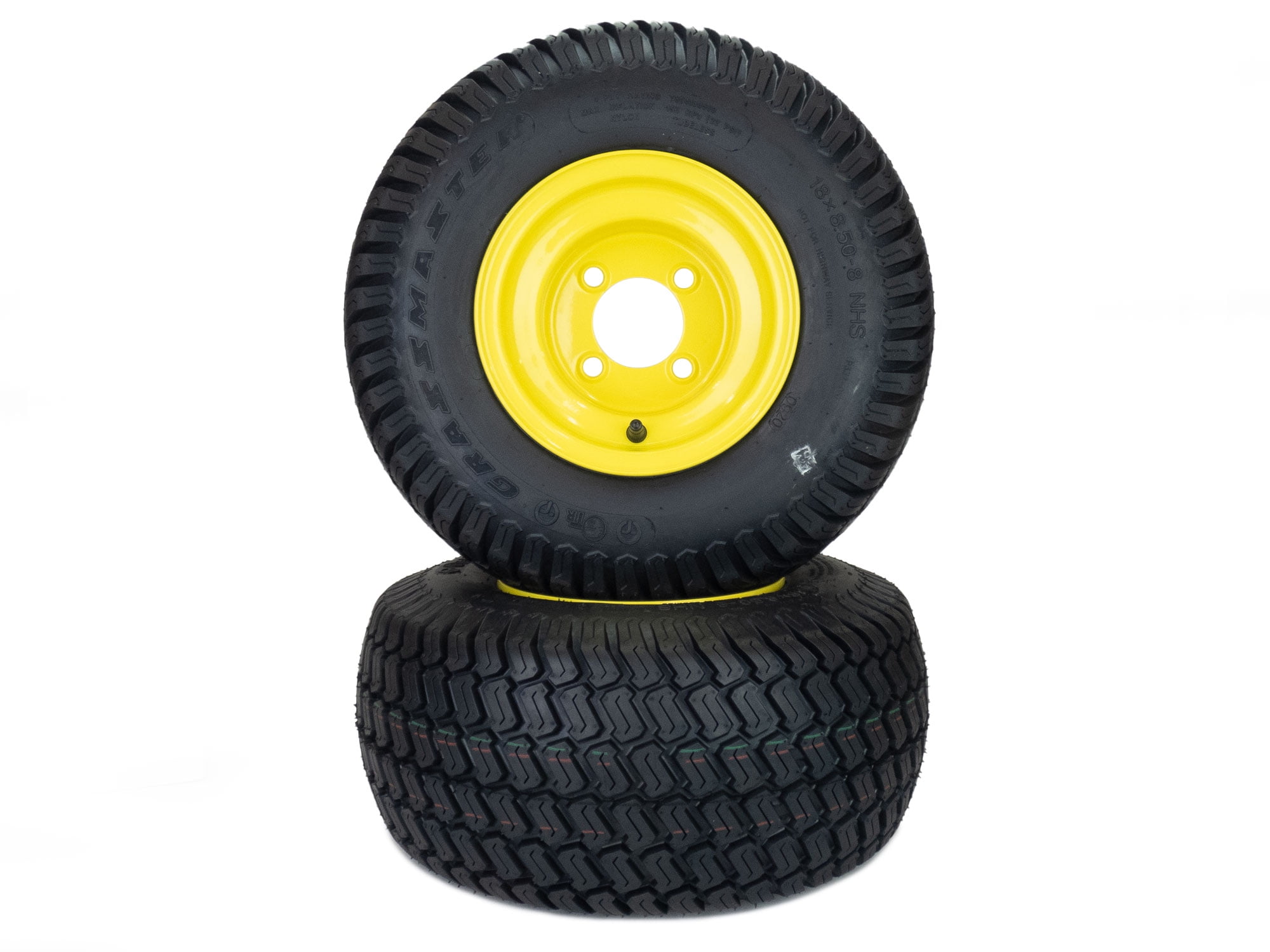 2 Wheels and Tires Fits John Deere ZTrak 18x8.50-8 Z225 Z335 Z355 W48R ...