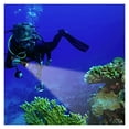 Diving Flashlight Bright 5000lm Dive Light With 4*LED IPX-8 Waterproof ...