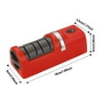 ZZERHUOO USB Electronal Sharpener Grinding Stone 3 Speed Handheld ...
