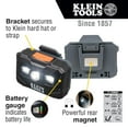 Klein Tools 56062 Rechargeable LED Headlamp for Hard Hats, 300 Lumens ...