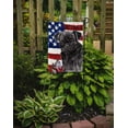 Carolines Treasures SC9011GF USA American Flag with Pug Flag, Small ...