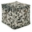 Signature Design by Ashley Contemporary Absalom Pouf Denim - Walmart.com