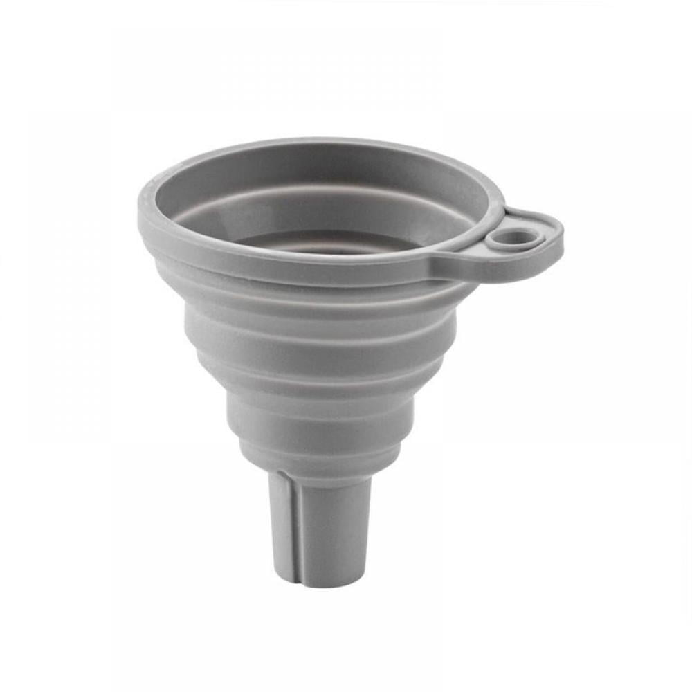 Set of 5 Silicone Collapsible Funnel, Kitchen Funnels for Filling Water ...