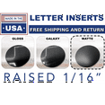 Tailgate Raised Plastic Letters Inserts Compatible with Tundra 2024 ...