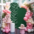 6FT Arch Backdrop Covers, Green Christmas Wedding Arch Cover Stretchy ...