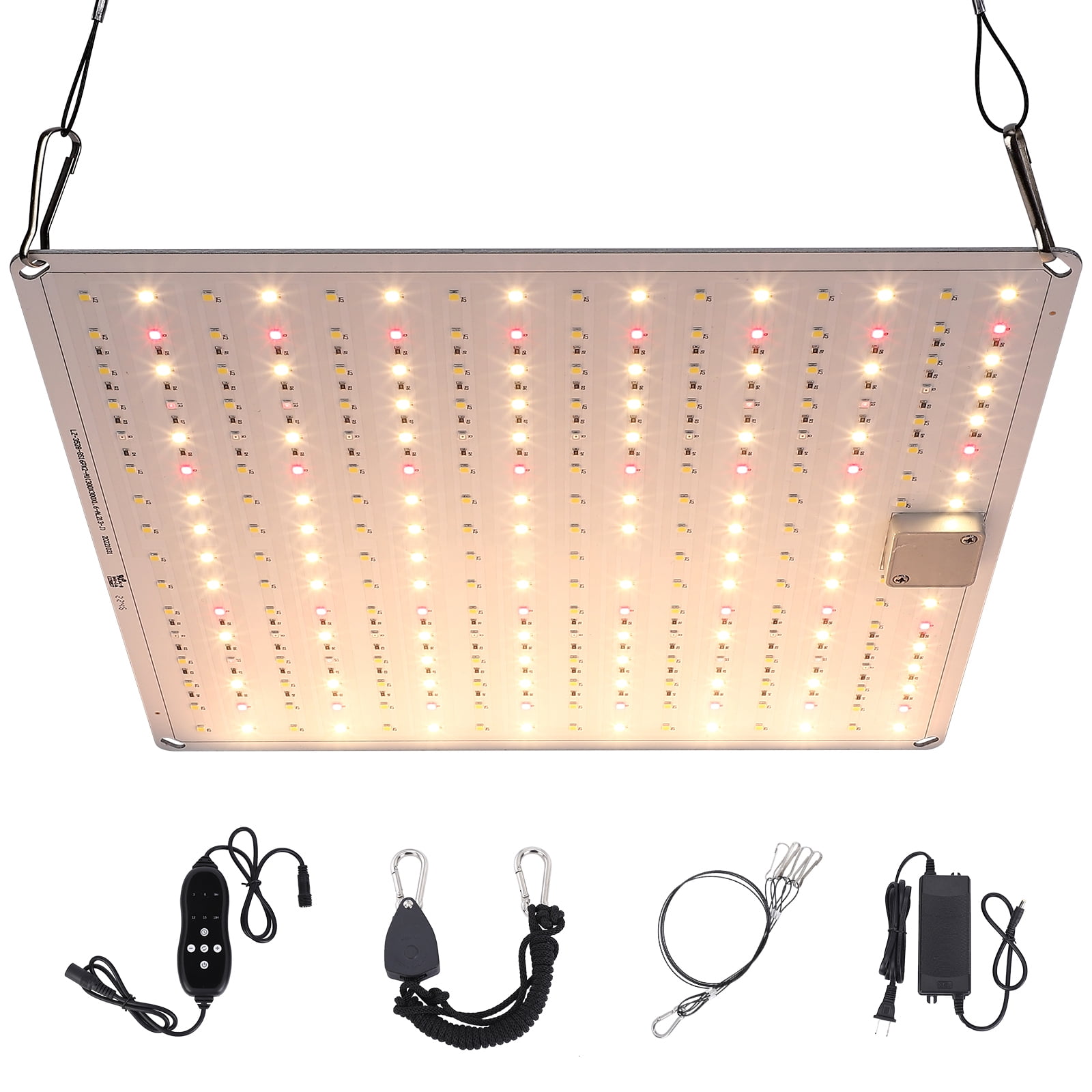 LED Grow Light 3x3ft Coverage with New Full Spectrum 100Watt Plant ...