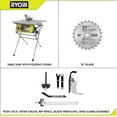 RYOBI 15 Amp 10-inch Table Saw with Miter Gauge and Integrated Storage ...