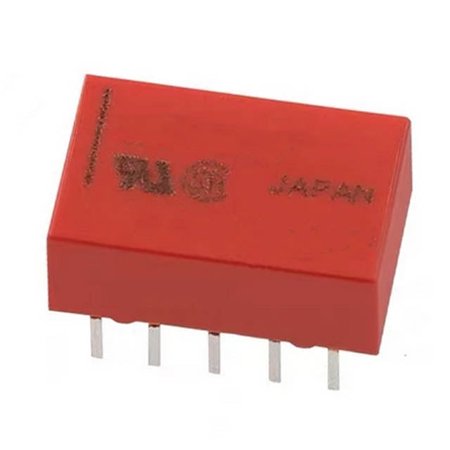 EA2-12NU - RELAY DC 12V 2P2T 1A 10P PC DIP NON LATCHING FORM C DPDT ...