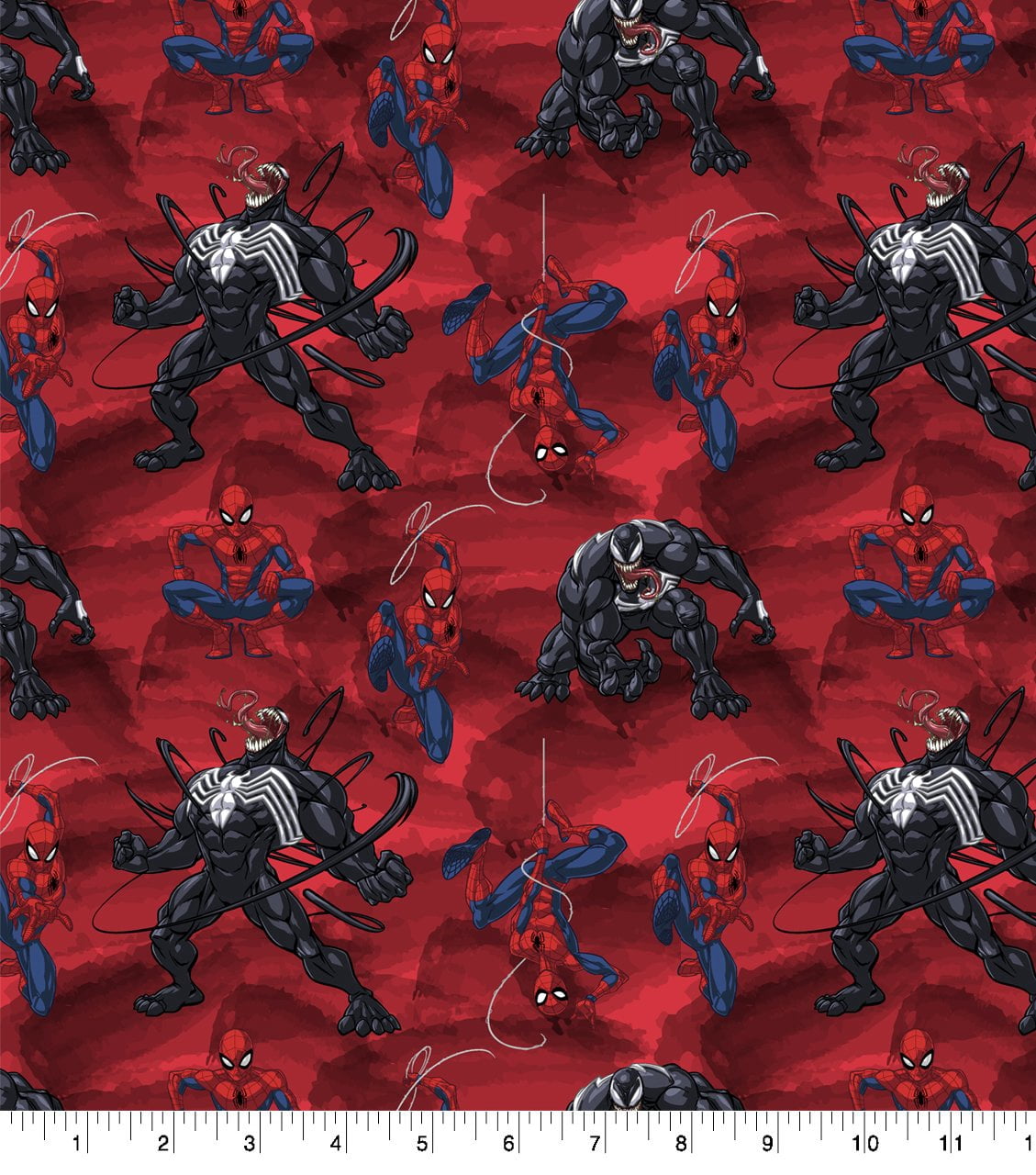 Venomize Head Printed Cotton Fabric By The Yard Shoemaking Craft ...