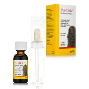 Pet-Tinic Liquid Vitamin and Mineral Supplement for Dogs and Cats, 4 oz ...