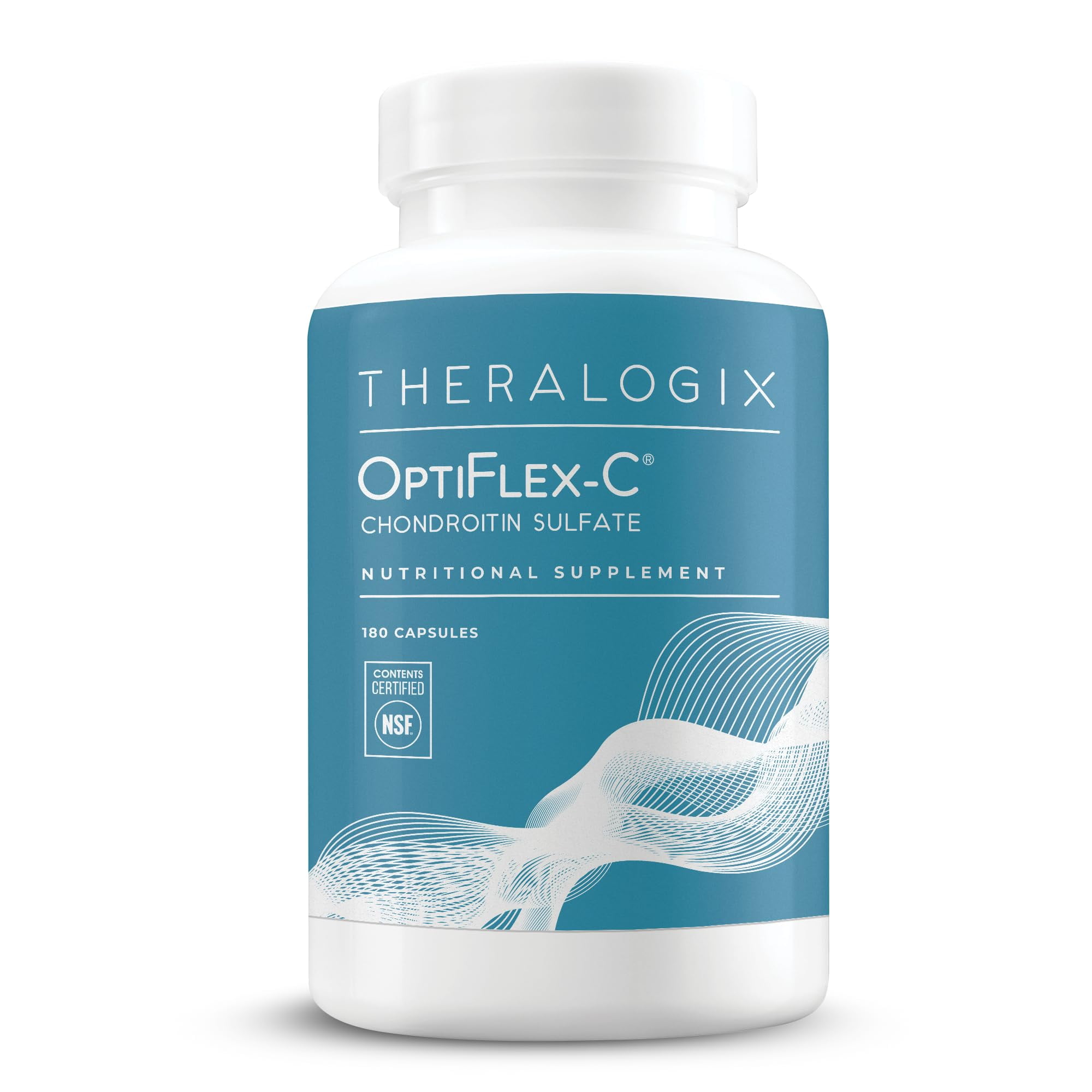 Suplemento Theralogix OptiFlex-C de sulfato de condroitina 180 cápsulas ...