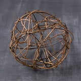 6" Natural Grapevine Ball - Ready-to-Use Rustic Decoration for ...