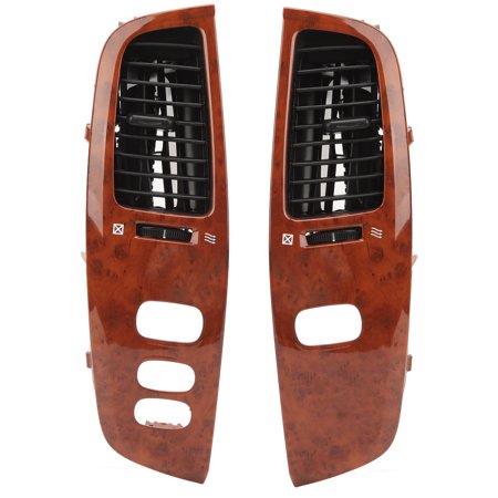Dash Left Right Air Outlet Vent Kit,Dashboard Air Vent Wooden ...