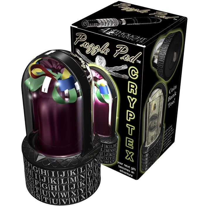 Puzzle Pod Cryptex - Brain Teaser Gift Puzzle - Walmart.com