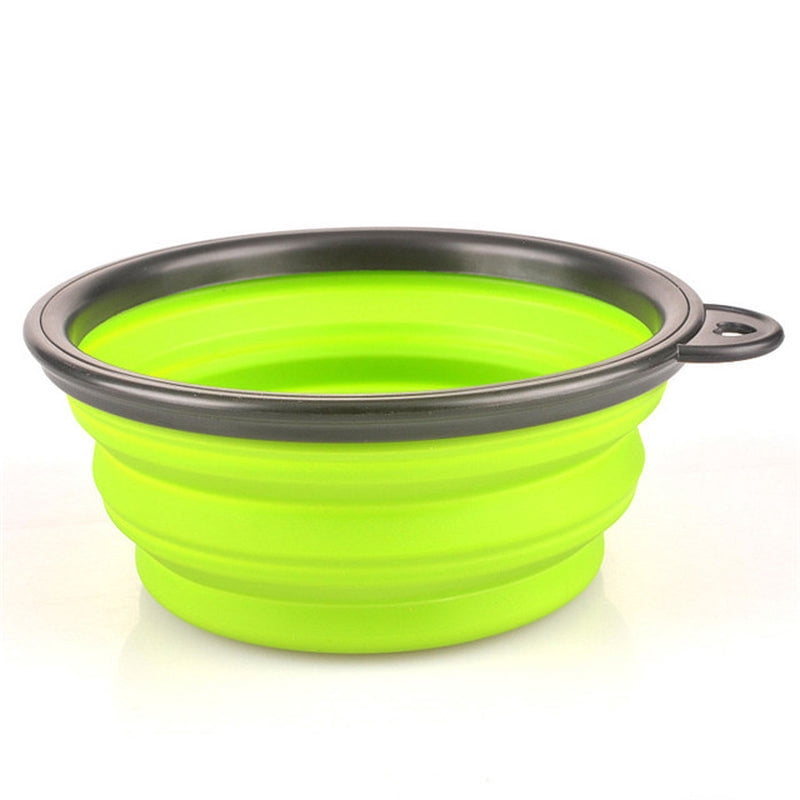Collapsible Portable Dogs Feeding Bowl Pet Dogs Folding Water Food Dish ...