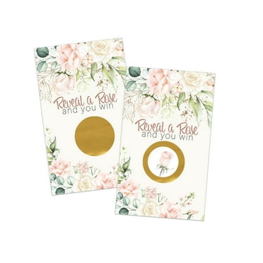 Thanksgiving Scratch Off Game for Showers, Friendsgiving Dinner, Raffle ...